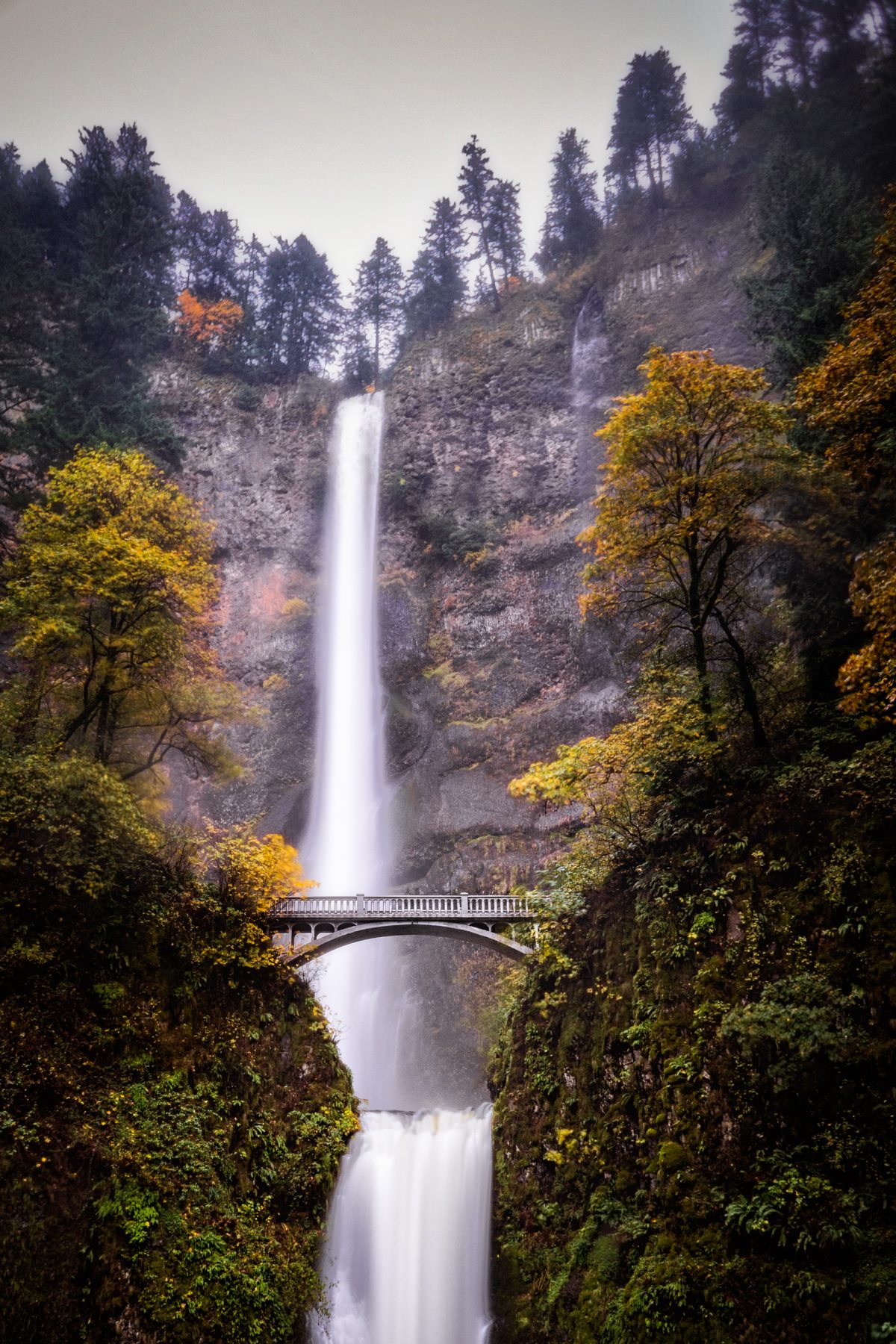 Shooting Photos of Multnomah Falls