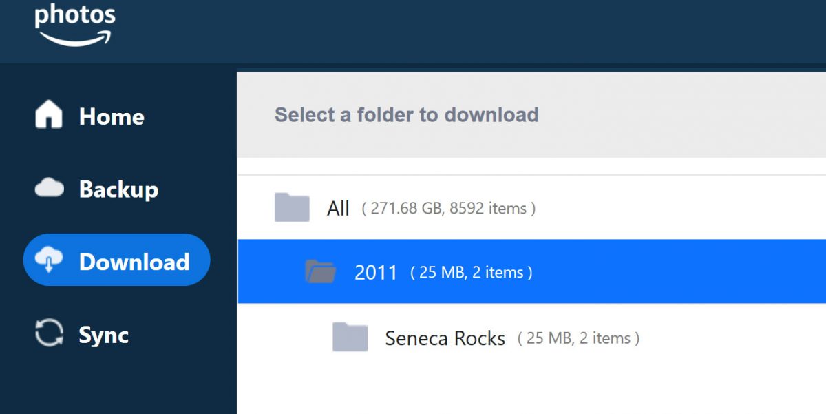 Using Amazon Drive's Unlimited Photo Storage for Backups