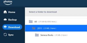 Using Amazon Drive's Unlimited Photo Storage for Backups