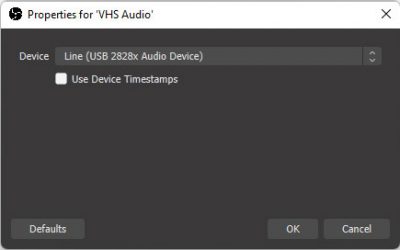 Digitizing VHS Tapes Using OBS - Tim Ford Photography & Videography