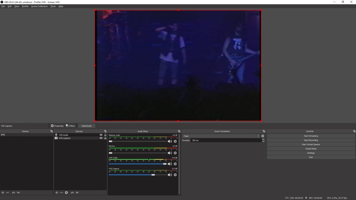 Digitizing VHS Tapes Using OBS - Tim Ford Photography & Videography