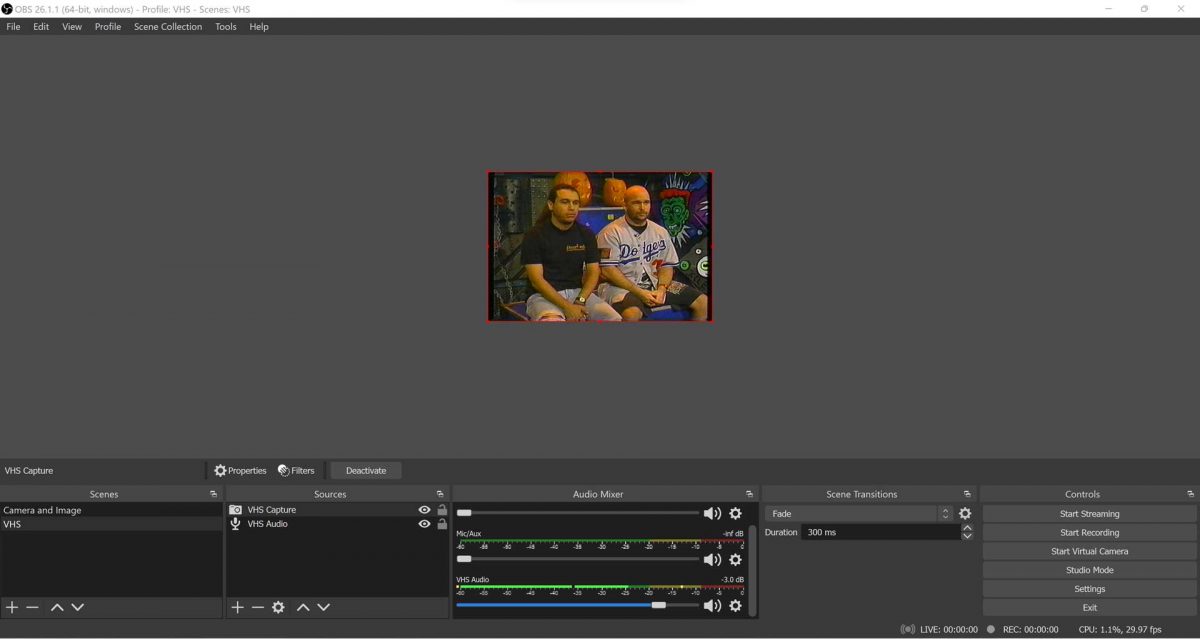 Digitizing VHS Tapes Using OBS - Tim Ford Photography & Videography