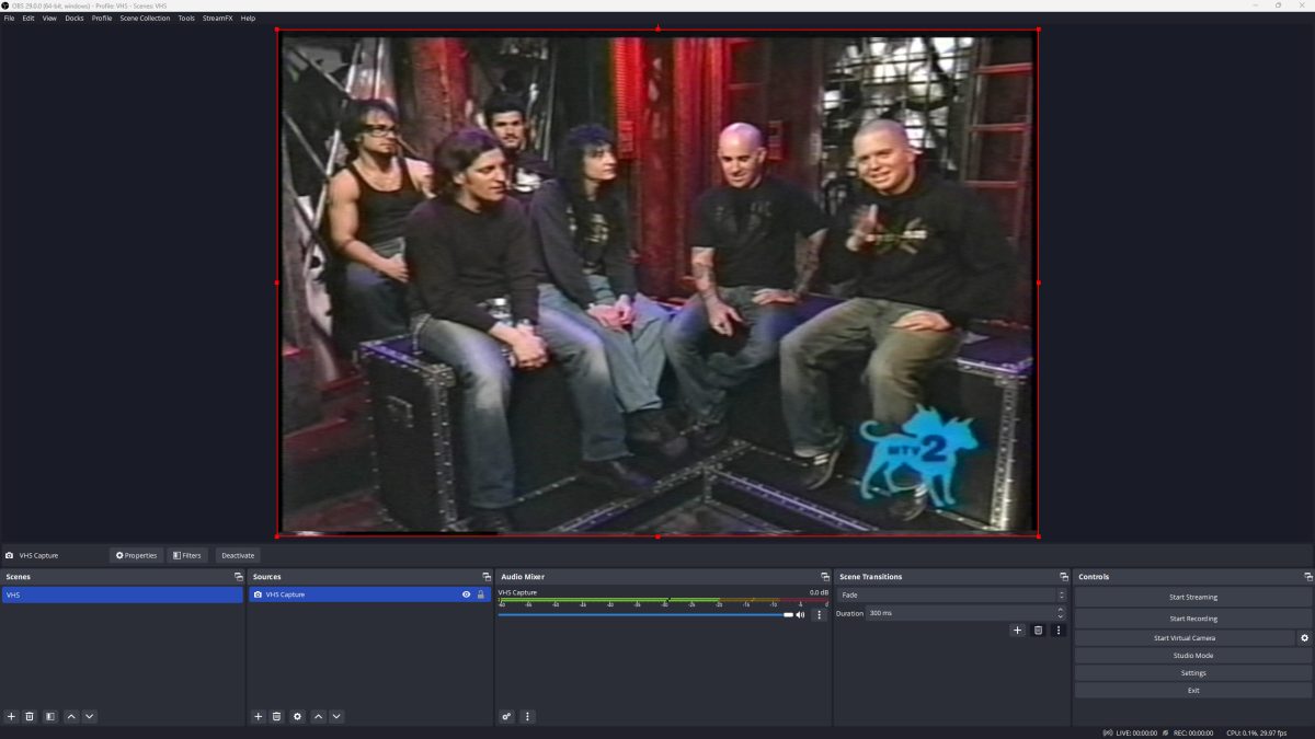 Lossless 4:2:2 Digitizing of Video Tapes Using OBS - Tim Ford ...