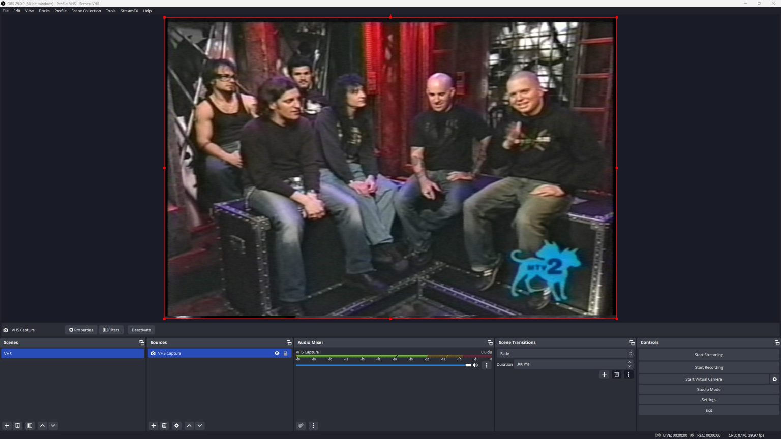 Lossless 4:2:2 Digitizing of Video Tapes Using OBS - Tim Ford ...